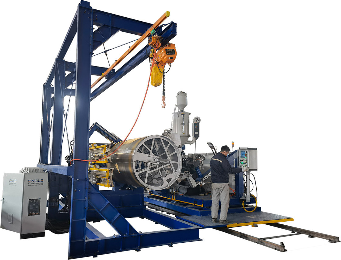 HDPE/PP Helically Wound Tanks Machine, HDPE/PP Helically Wound Tanks ...